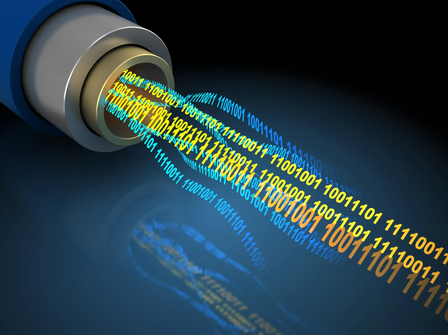 Petabit per second data transmission speeds from a single chip-scale ...